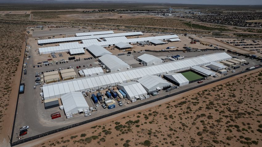 Meet the tent company eyeing billions in Trump’s deportation plans | The Texas Tribune
